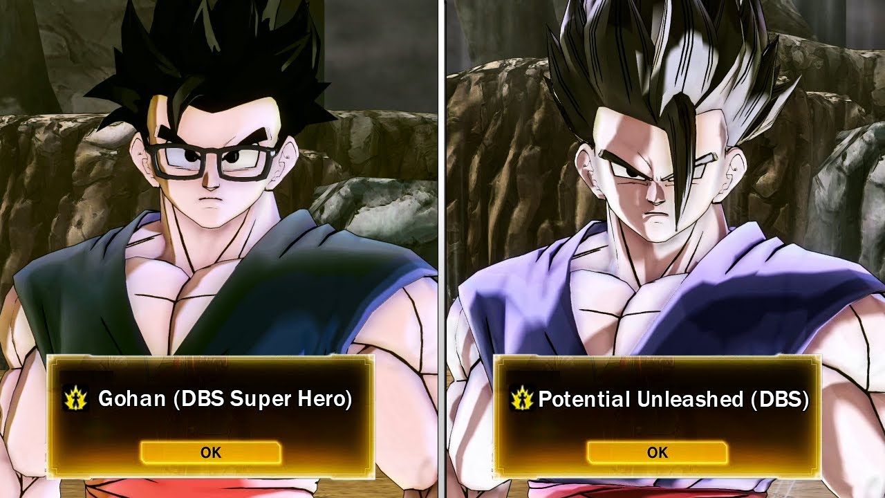 Dragon Ball Xenoverse 2 - New DLC 15 DBS Gohan Mod - YouTube