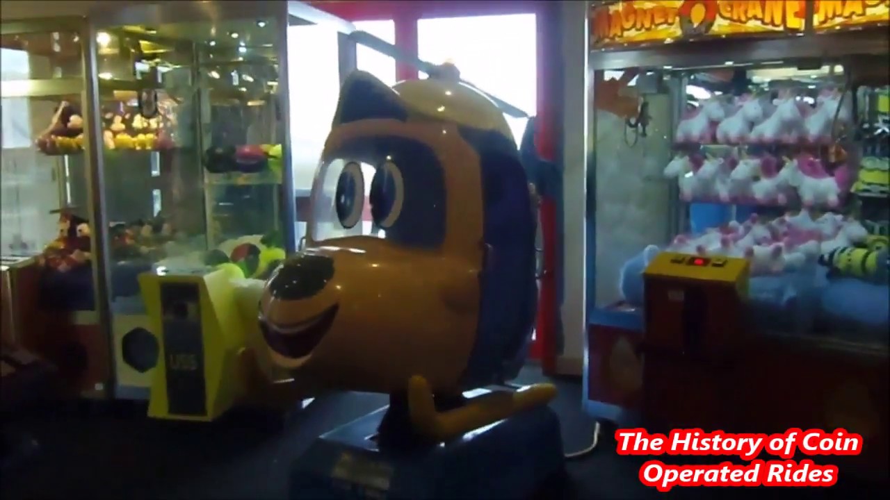 1990s Coin Operated Helicopter Kiddie Ride - Budgie The Little ...