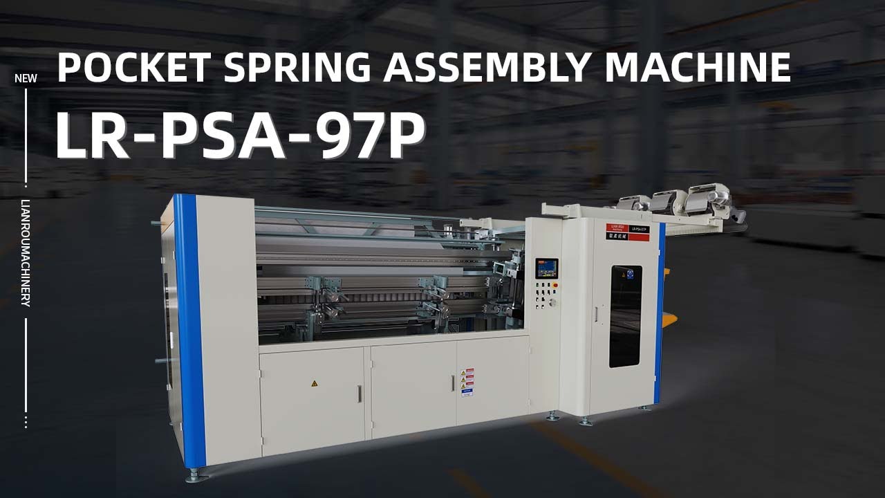 LR PSA 97P 550 springs/min semi-automatic manual spring coiling assembly machine - YouTube