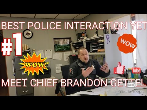 Sebewaing Mi Police Chief Gets a Thumbs Up - YouTube