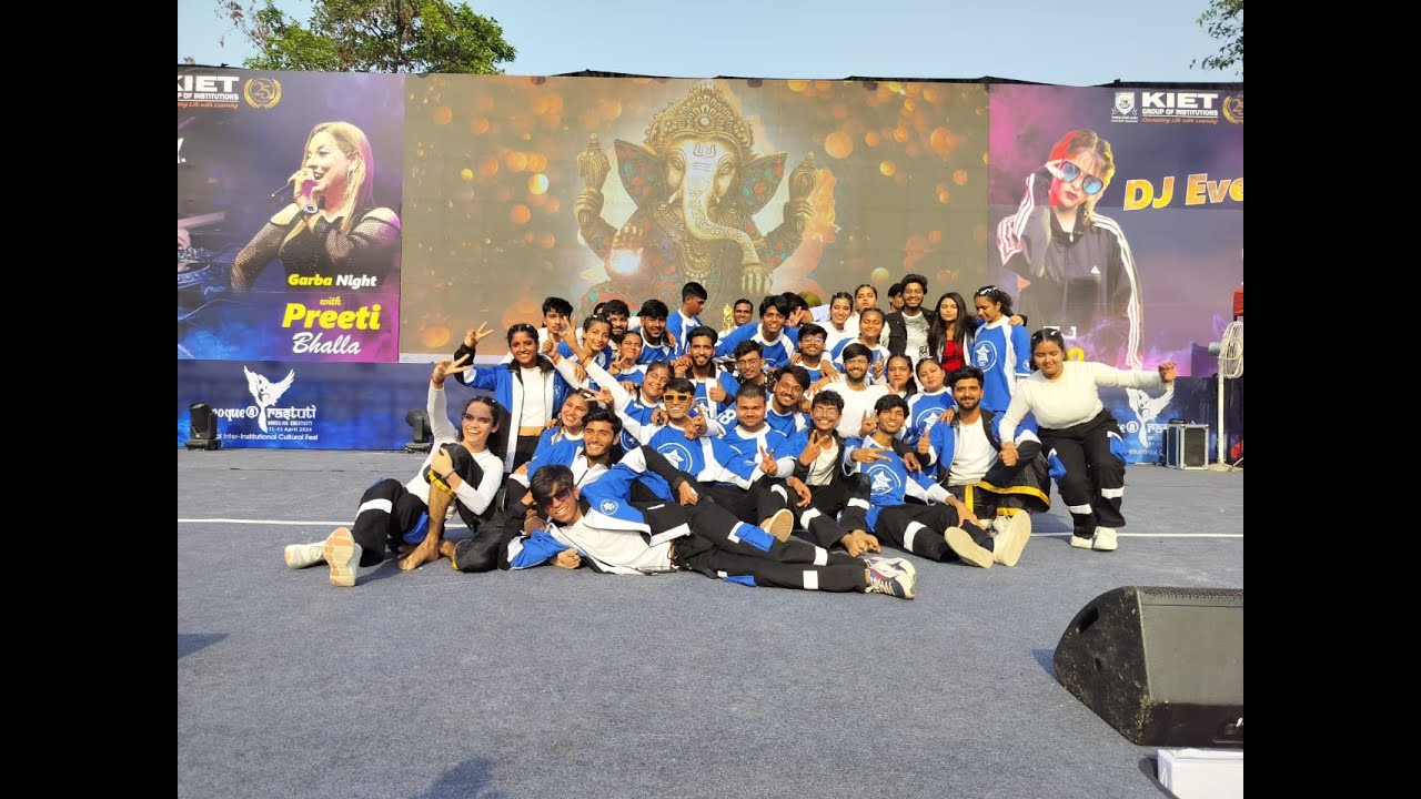 STEPPERS DANCE CREW | Winning Performance | Epoque@prastuti'24 - YouTube