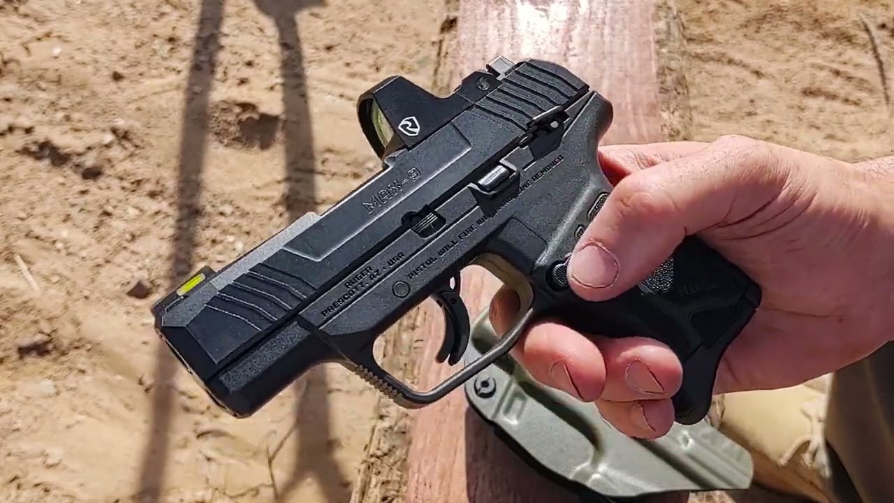 Ruger MAX 9 first shots and review - YouTube