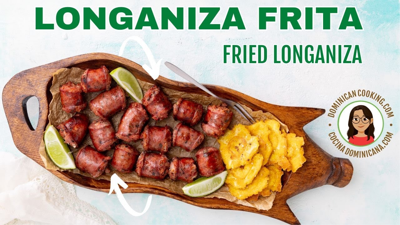 LONGANIZA FRITA OR PICALONGA 🇩🇴 FRIED LONGANIZA SAUSAGE - YouTube