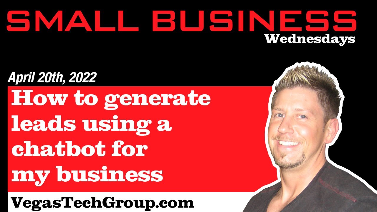 How to generate leads using a chatbot for my business - YouTube