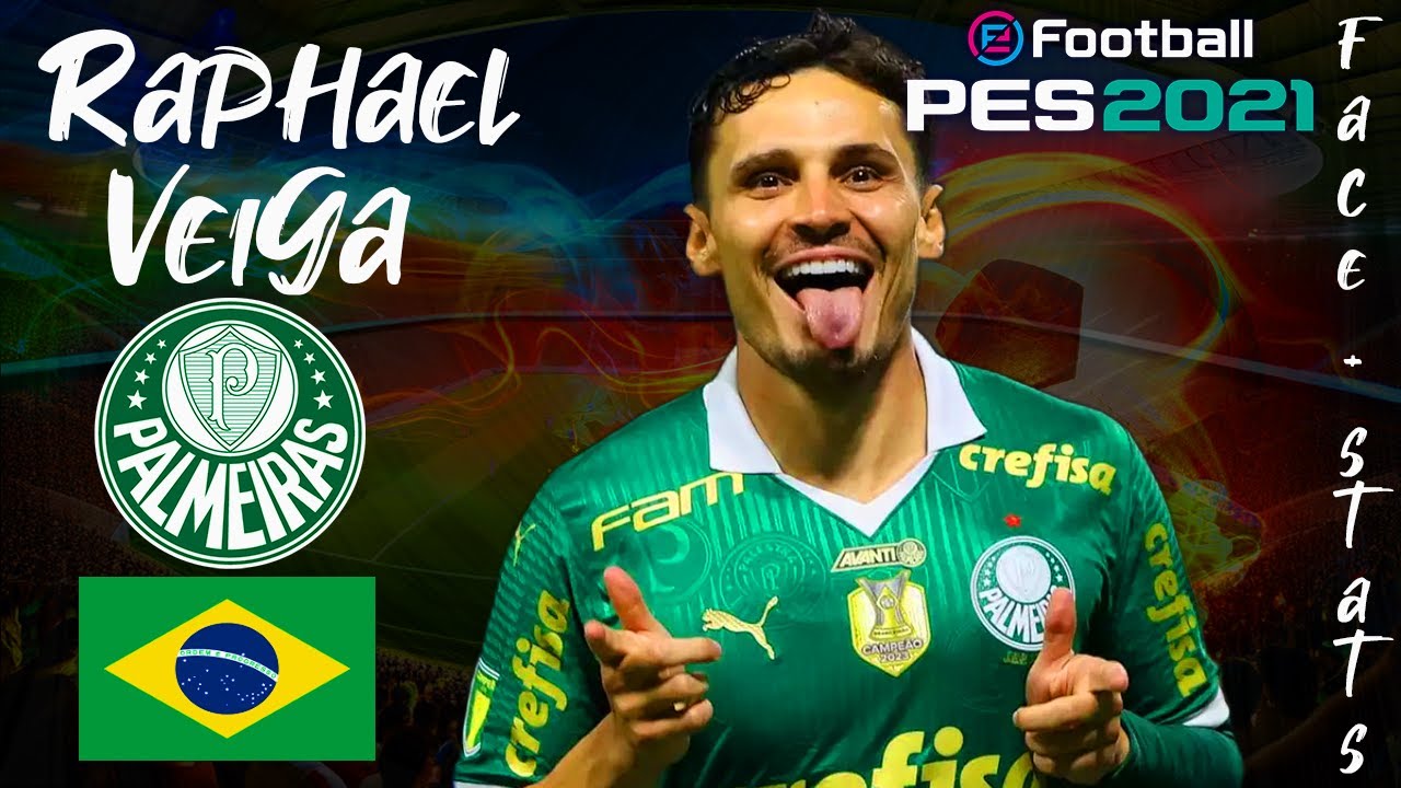 CÓMO CREAR A RAPHAEL VEIGA EN PES 2021 | FACE + STATS 2024 | TUTORIAL ...