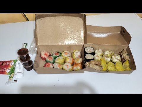 Dimsum Mbludak Mix Isi 12 dan Mix 18 Orderan Gofood - YouTube