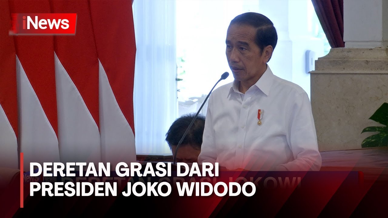 Deretan Grasi Presiden Jokowi Kepada Sejumlah Narapidana - YouTube