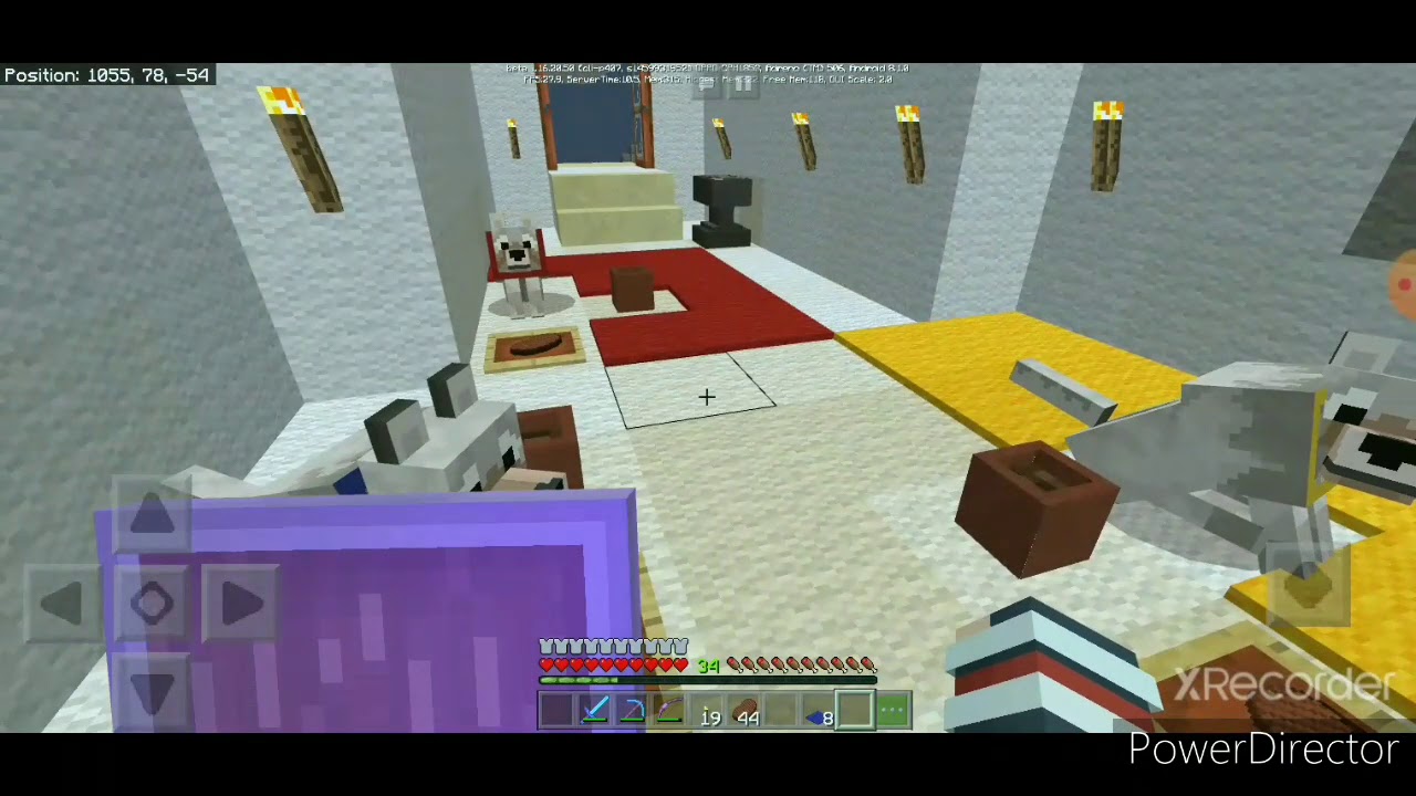 Minecraft survival 1.16 letsplay ep 6 the wolf house statue - YouTube