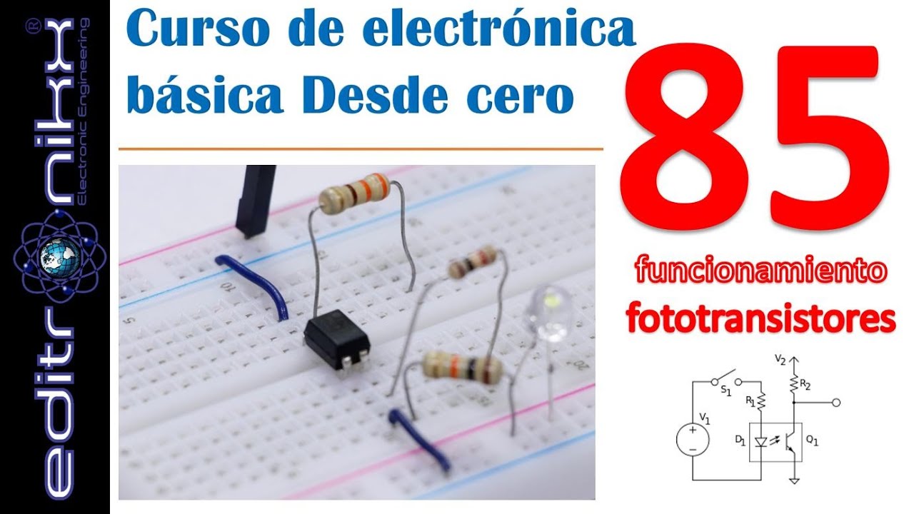 # 85 como funcionan los optotransistores - optoacoplador (curso de ...