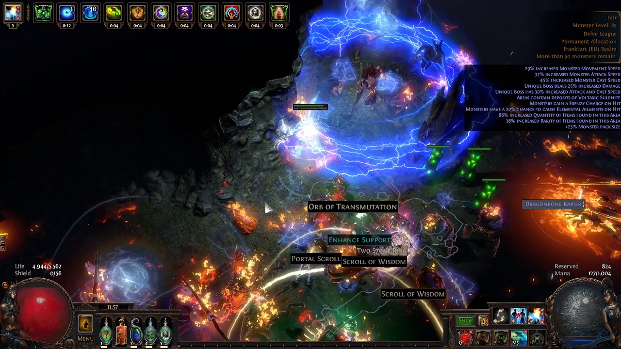 Showcase PoE EleHitTotem ElderLair - YouTube