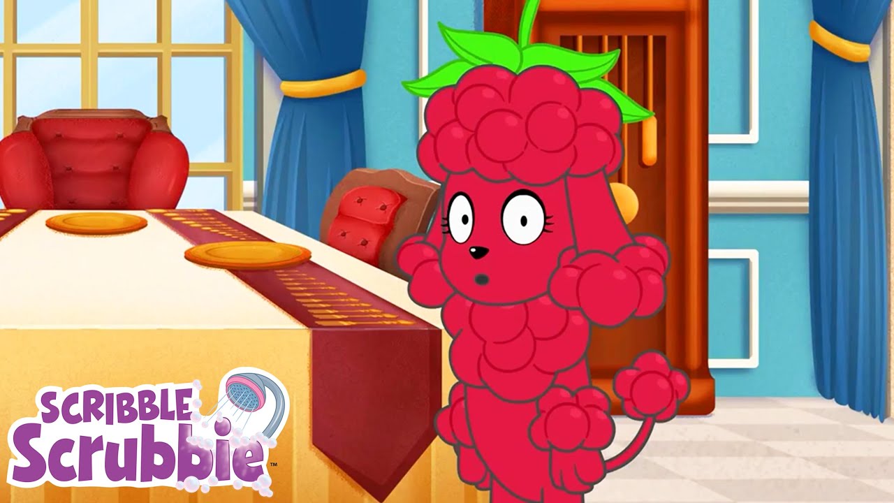 She Turned Into A Raspberry! | Crayola Scribble Scrubbie | Funny Cartoons for Kids - YouTube