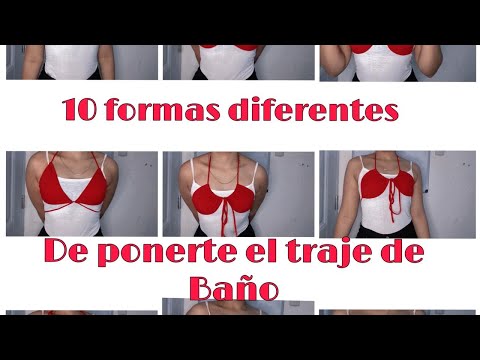 10 Formas DIFERENTES  de usar el mismo traje de baño 👙👒