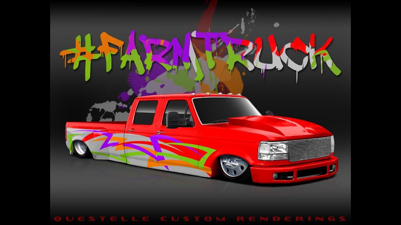 sema vlog #1 1995 f350 dually - YouTube