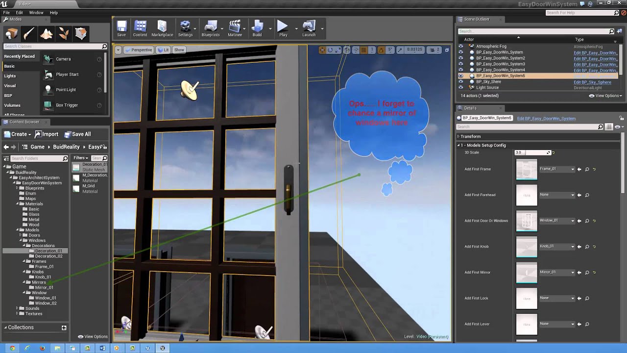 Easy Door & Windows System Beta 2.3 Demo Video - YouTube