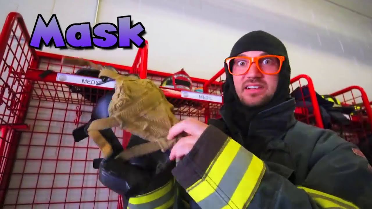 Blippi Learns Trucks at the Fire Station and More Educational Videos ...
