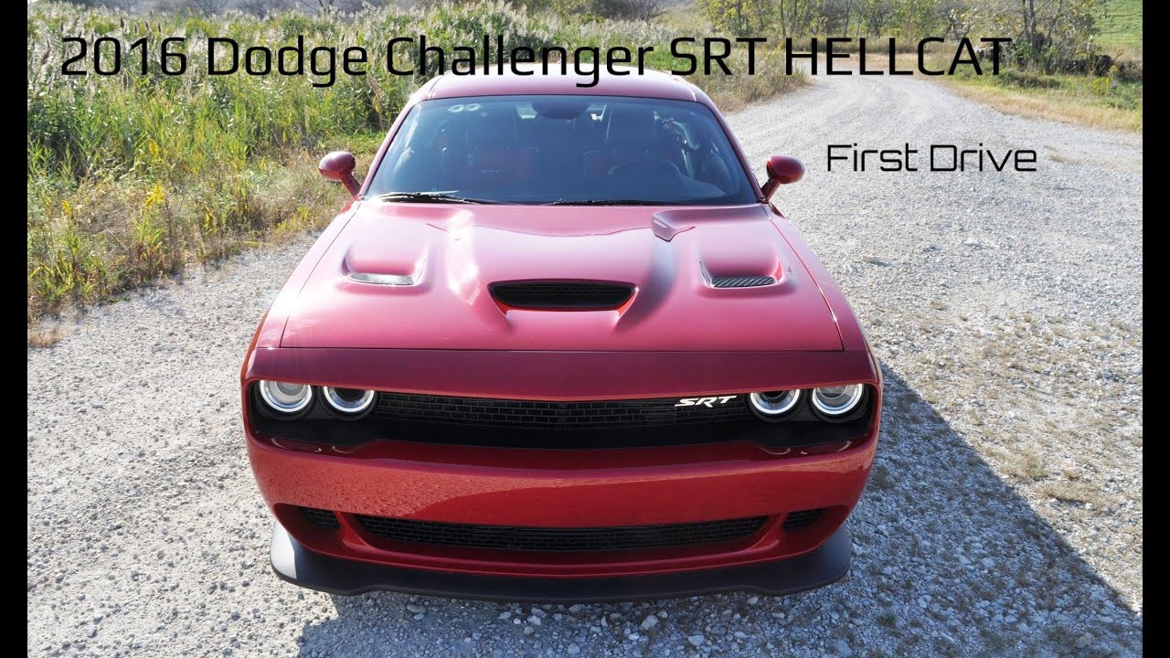 HD Drive Review - 2016 Dodge Challenger SRT HELLCAT! - YouTube
