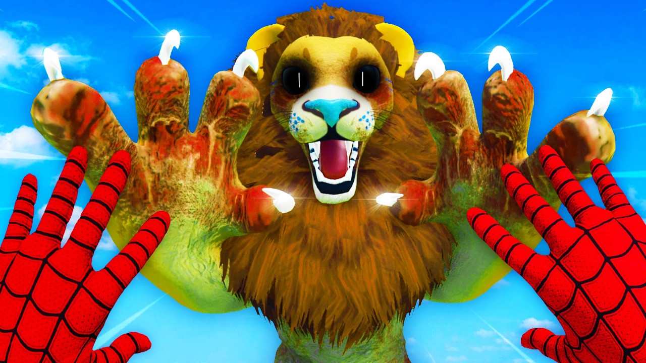 INDIGO PARK Lloyd the Lion ATTACKS Us... (Bonelab Mods) - YouTube