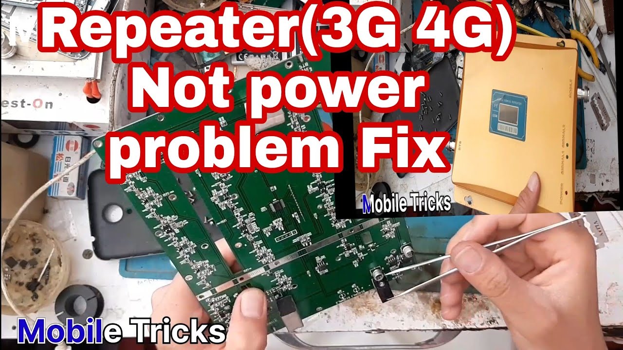 HOW to Repeater 3G.4G Not power problem solution Fix By mobile Tricks ...