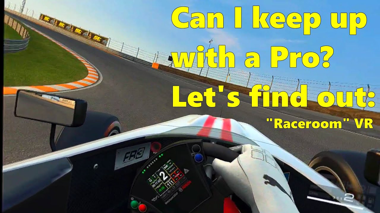 Trying to chase a Pro Sim-racer in time-attack! This happened ...