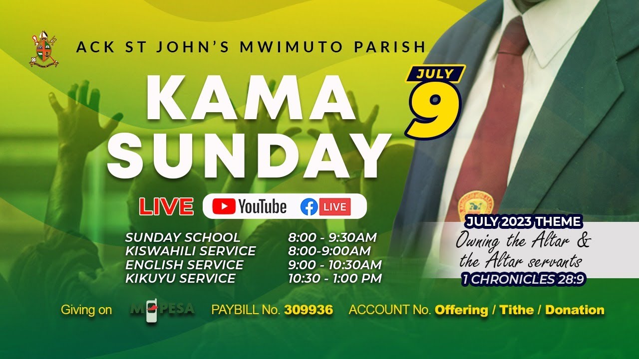Kikuyu Service | July 9 2023 - KAMA Sunday - YouTube