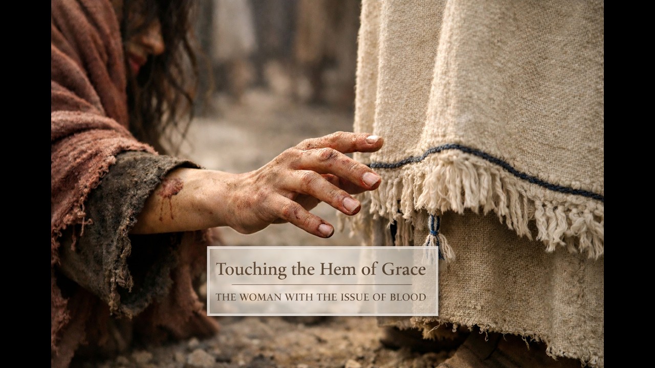 Touching The Hem of Grace; The Woman with the Issue of Blood - YouTube