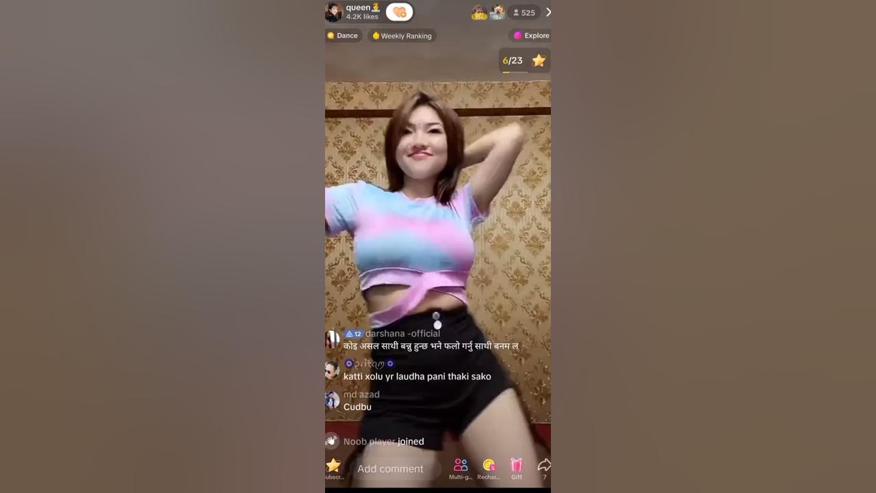 Magarni Queen ko 😱 khatra Dance video || tiktok live mai vayo yati sammo || 2023 Nepali skeleton ...