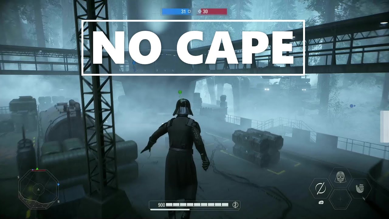 DARTH VADER NO CAPE GLITCH!!! [BATTLEFRONT 2] - YouTube
