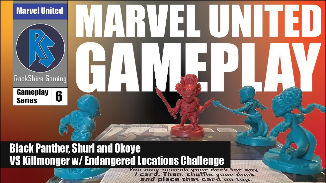 Challenging the Throne! Black Panther vs. Killmonger | Marvel United ...