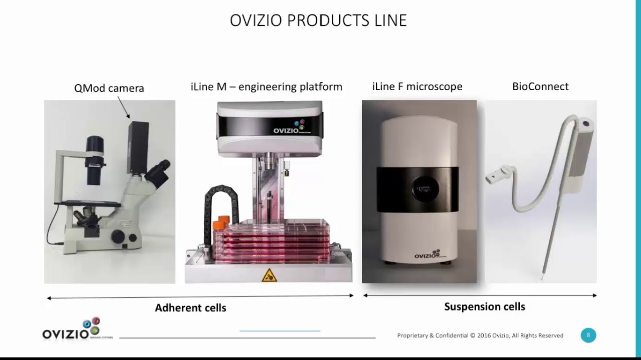 Ovizio automated in line cell culture monitoring webinar - YouTube