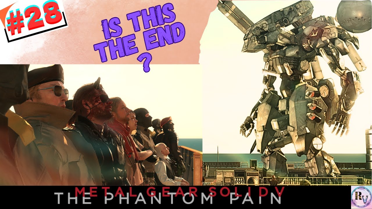 MGS - Phantom Pain | Epi - 31 Sahelanthropus | skull boss death scene ...