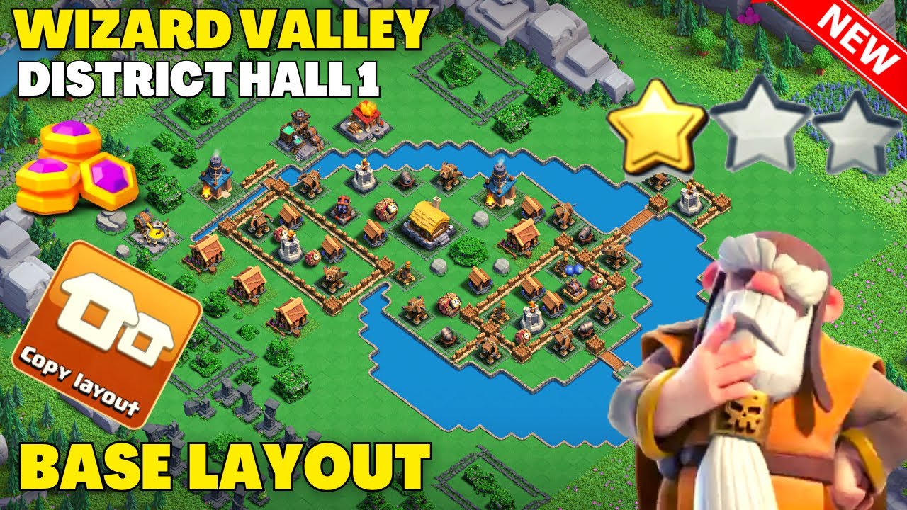 Wizard Valley Undefeated Base Layout | Capital Peak Base Layout | Clan ...