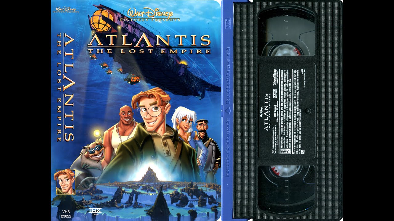 Opening to Atlantis: The Lost Empire (US VHS; 2002) - YouTube