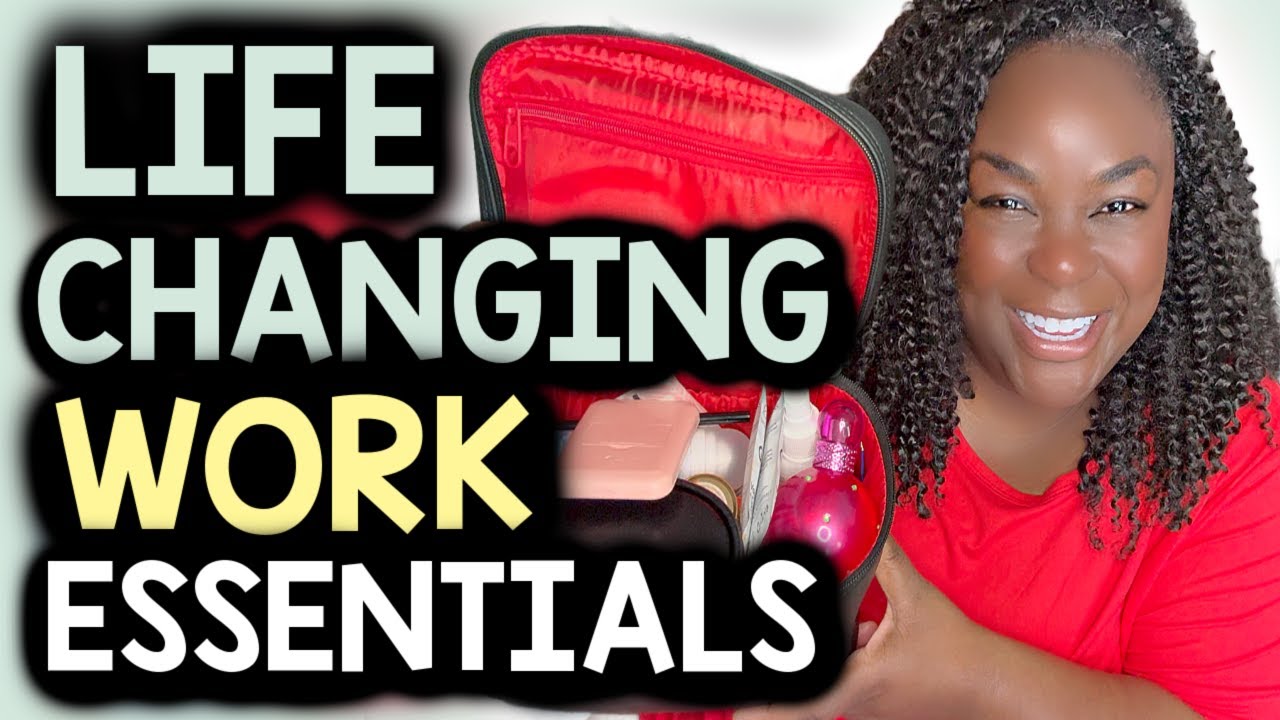 LIFE CHANGING WORK ESSENTIALS! - YouTube