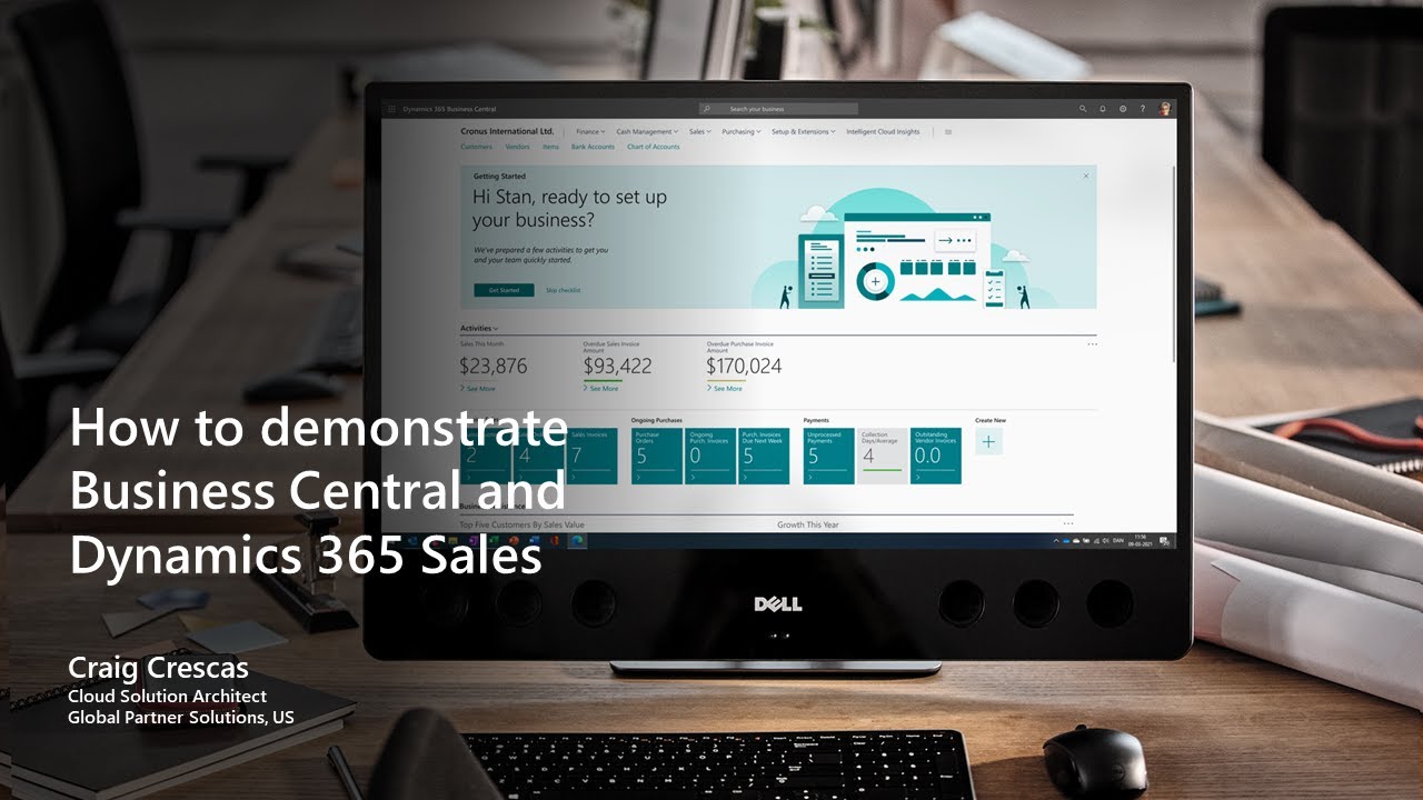 How to Demo Business Central and Dynamics 365 Sales - YouTube