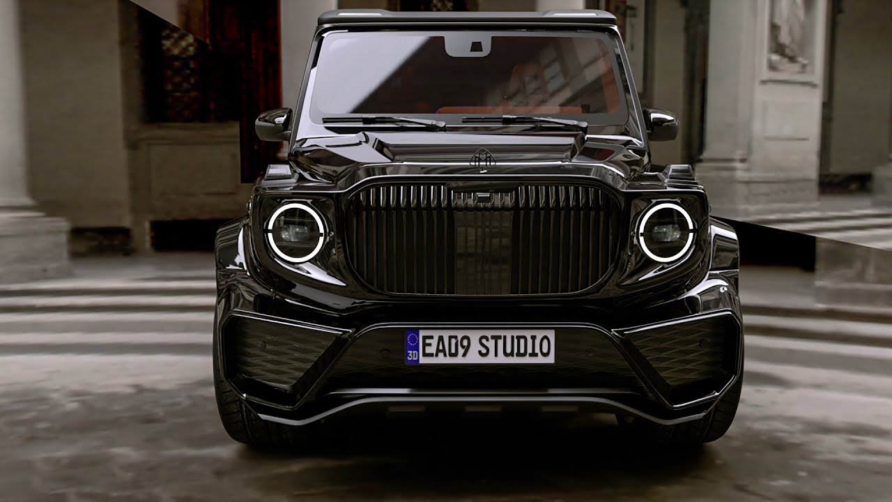 Mercedes-Benz Maybach G900 Amazing 3D model Rendered By EA09studio ...