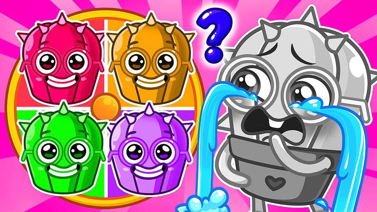 I Lost My Pretty Color Song 😨🌈 Lost Color Song 🍭+ More Kids Songs ...