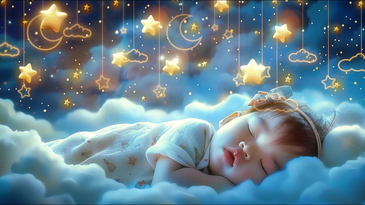 Gentle Lullabies for Baby's Bedtime 🎵 Mozart's Melodies Stimulate ...