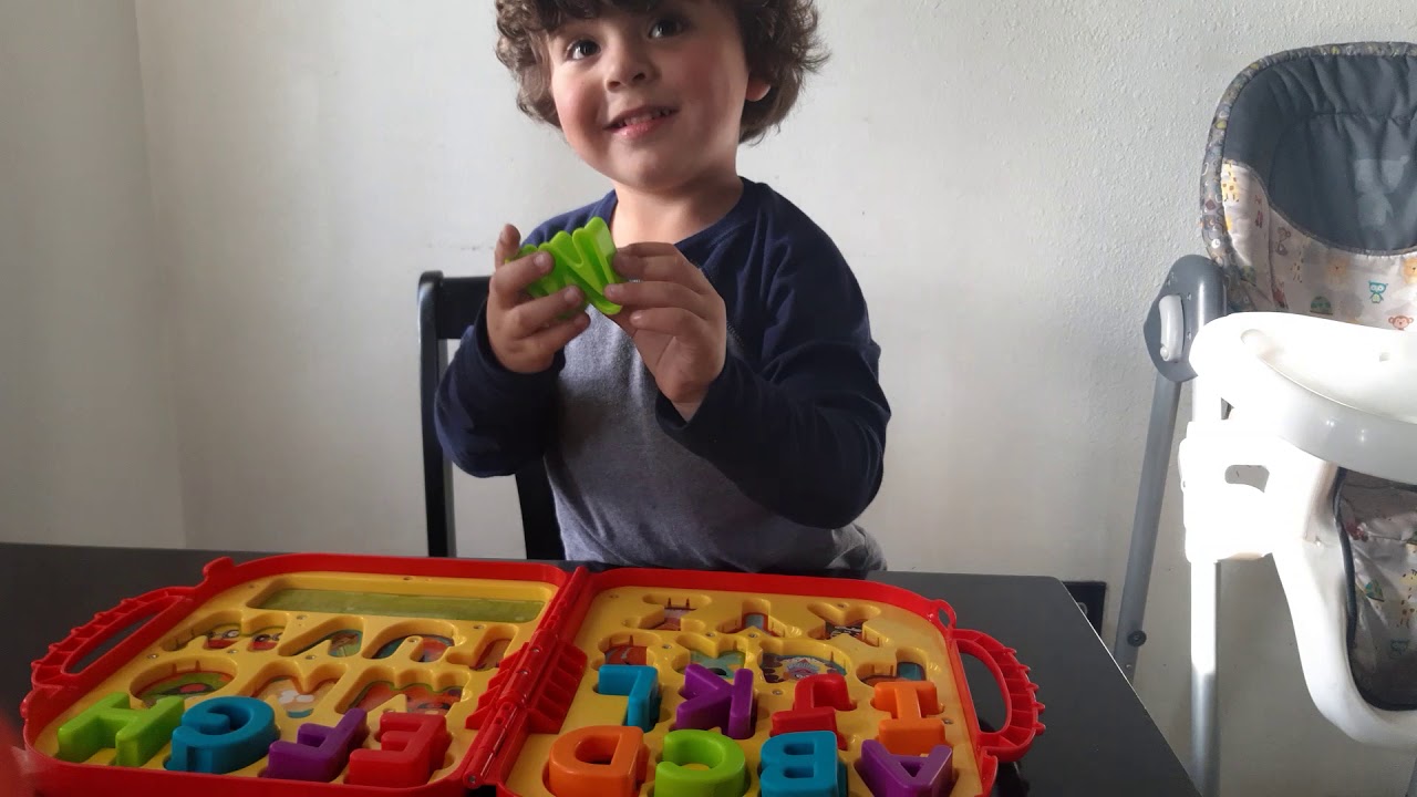 ALPHABET WITH ROMAN - YouTube