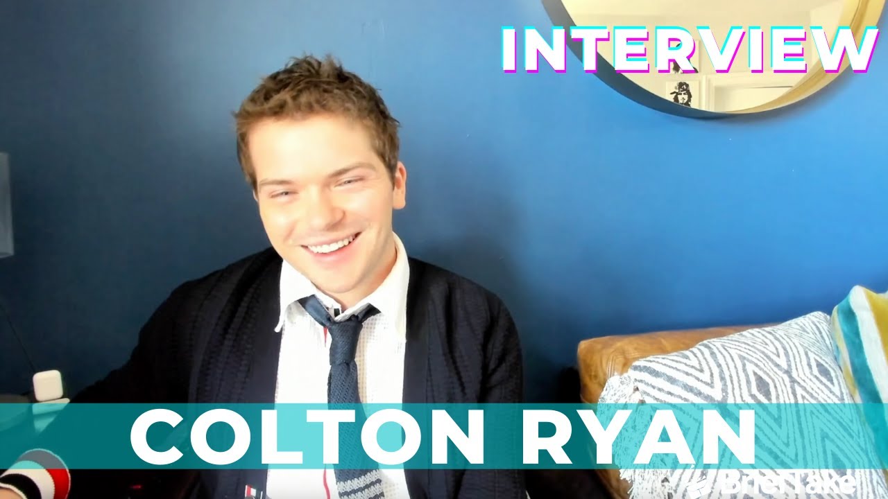 Colton Ryan gushes about his 'Glee' scene in 'The Girl from Plainville ...