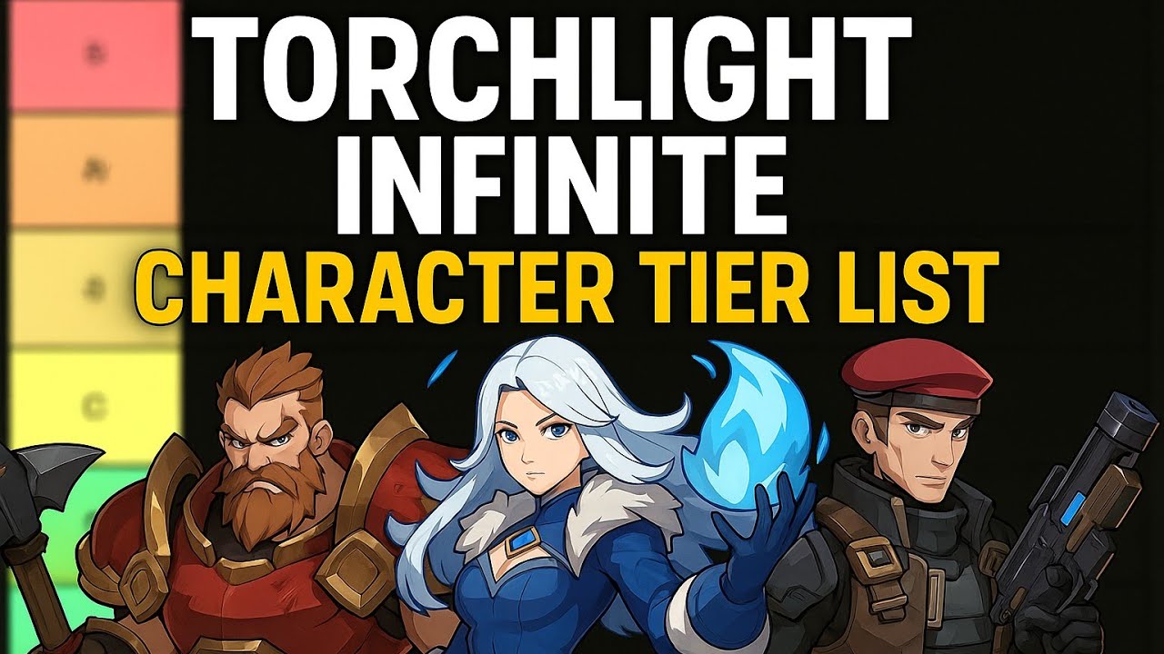 ULTIMATE Torchlight Infinite Character Tier List - YouTube