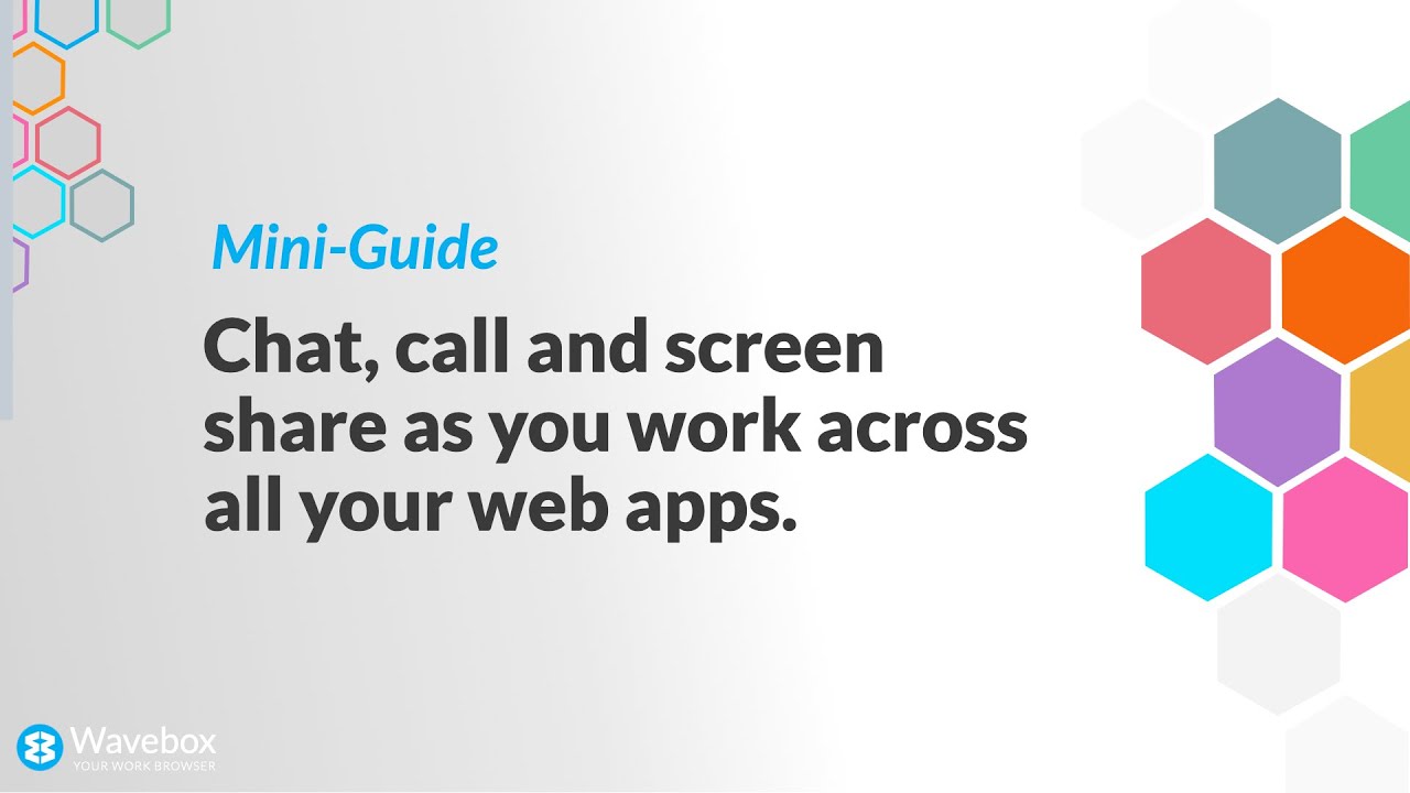 Connect: Chat, Call & Screen Share as you Work Across Everything. - YouTube