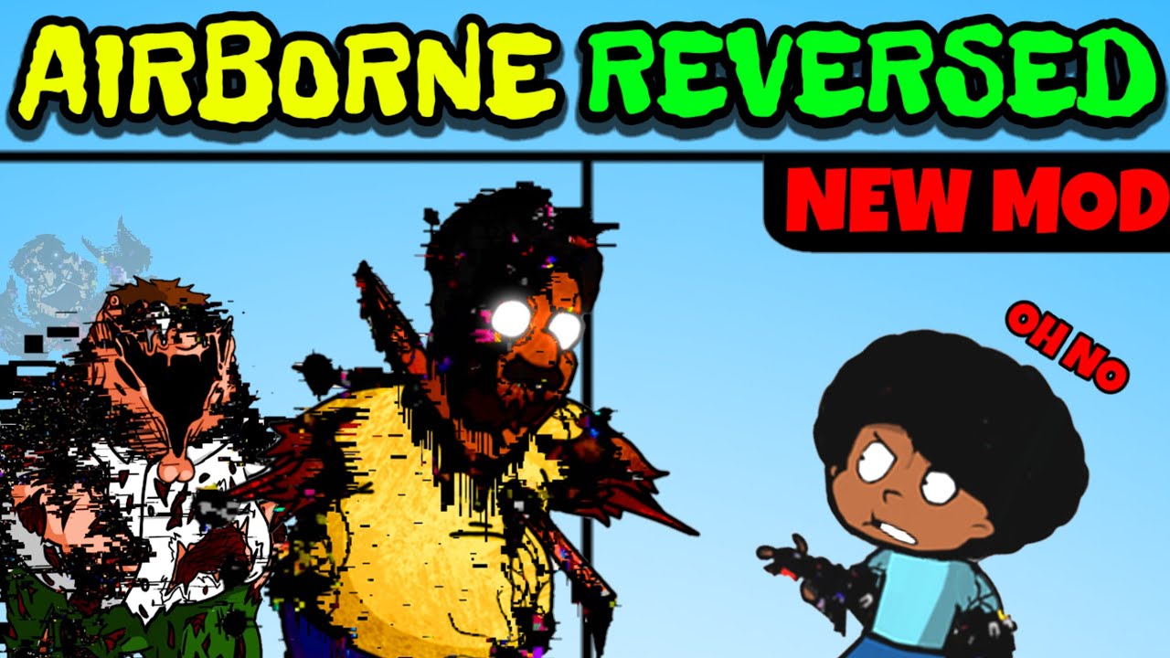 Friday Night Funkin' VS Darkness Takeover Airborne But Reversed ...