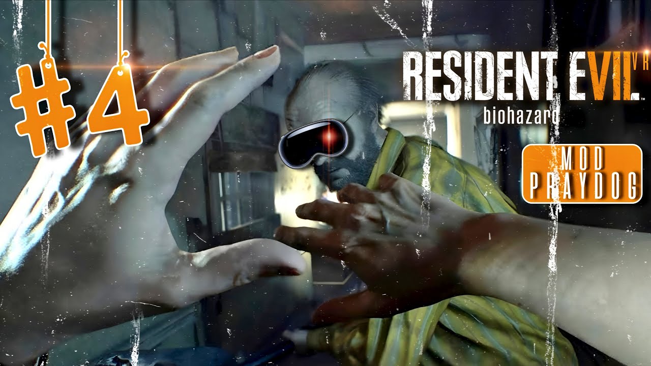 RESIDENT EVIL 7 VR - #4 - MOD PRAYDOG - A aterrorizante BATALHA contra ...