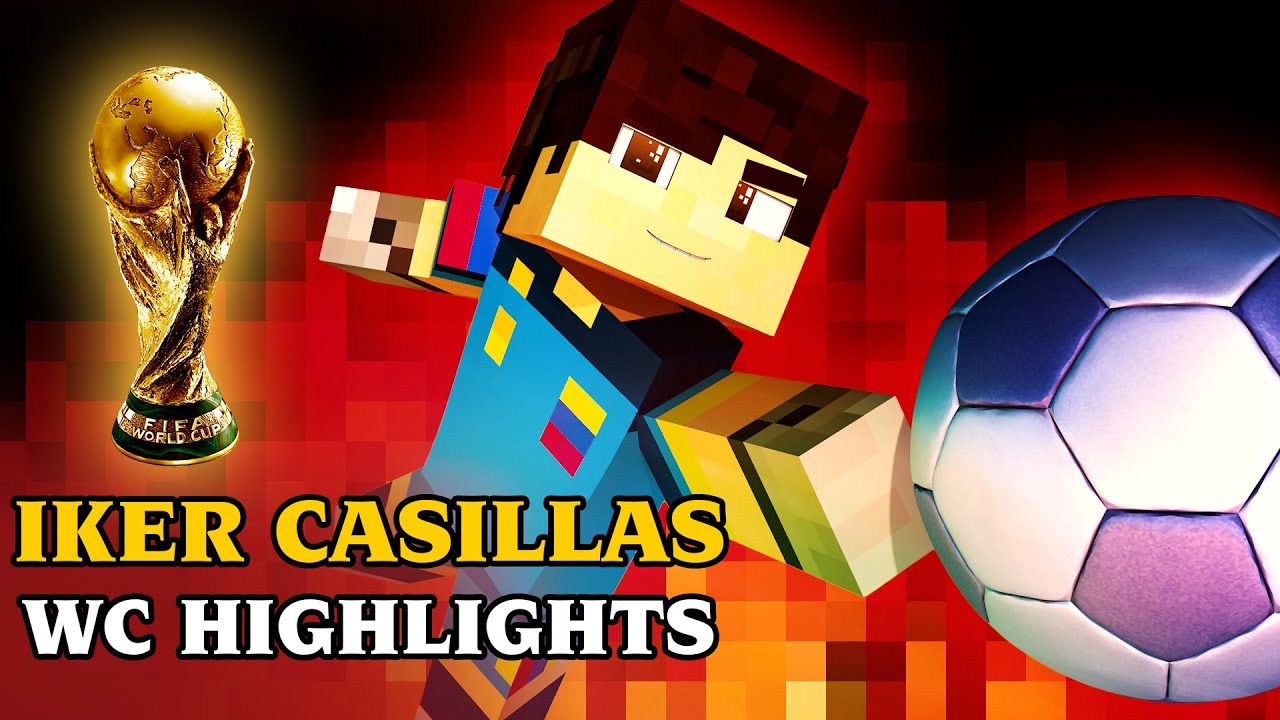 Minecraft Hypixel Football | World Cup 2023 | Iker Casillas Goalkeeper ...