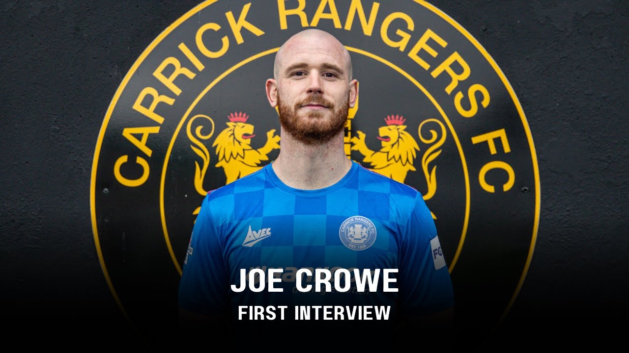 NEW SIGNING | JOE CROWE | First Interview - YouTube