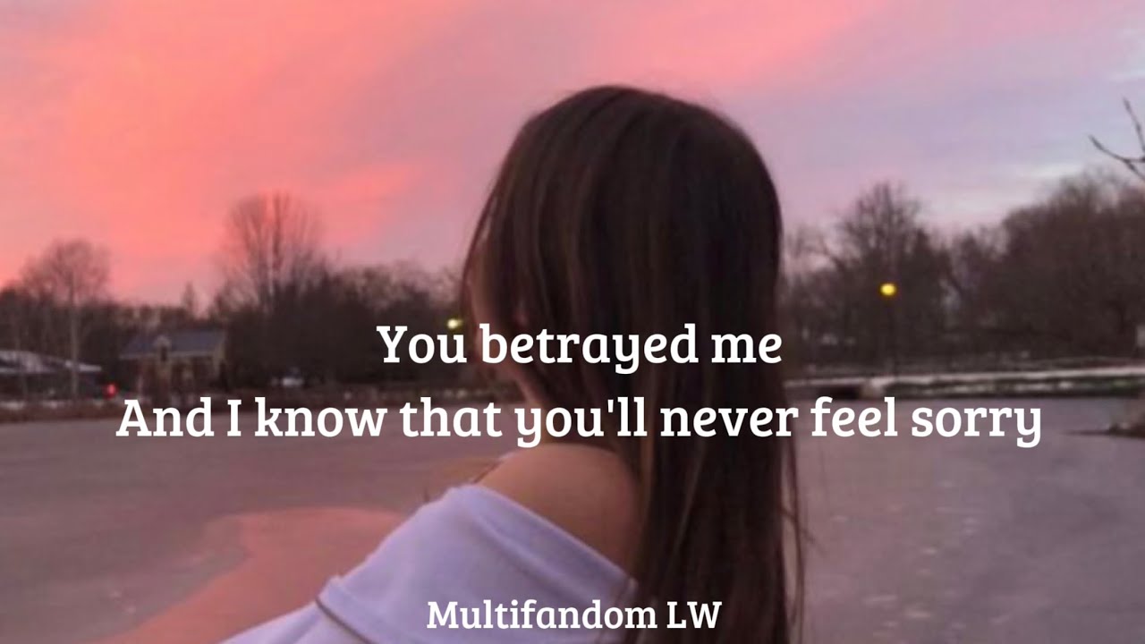 Traitor-Olivia Rodrigo(lyrics) You betrayed me, And I know that you'll ...
