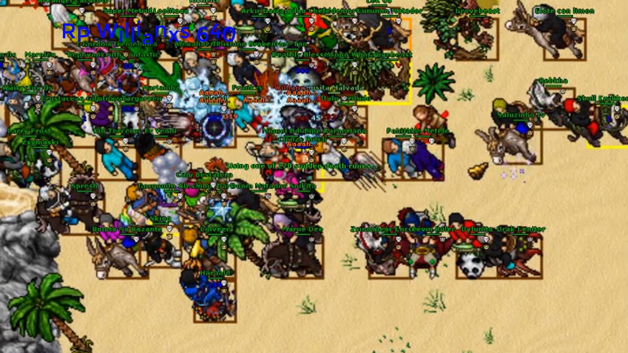 TIBIA WAR GARNERA WATCH OS VS NEVER SURRENDER #5 ¡Que Paso Er Vendi ...