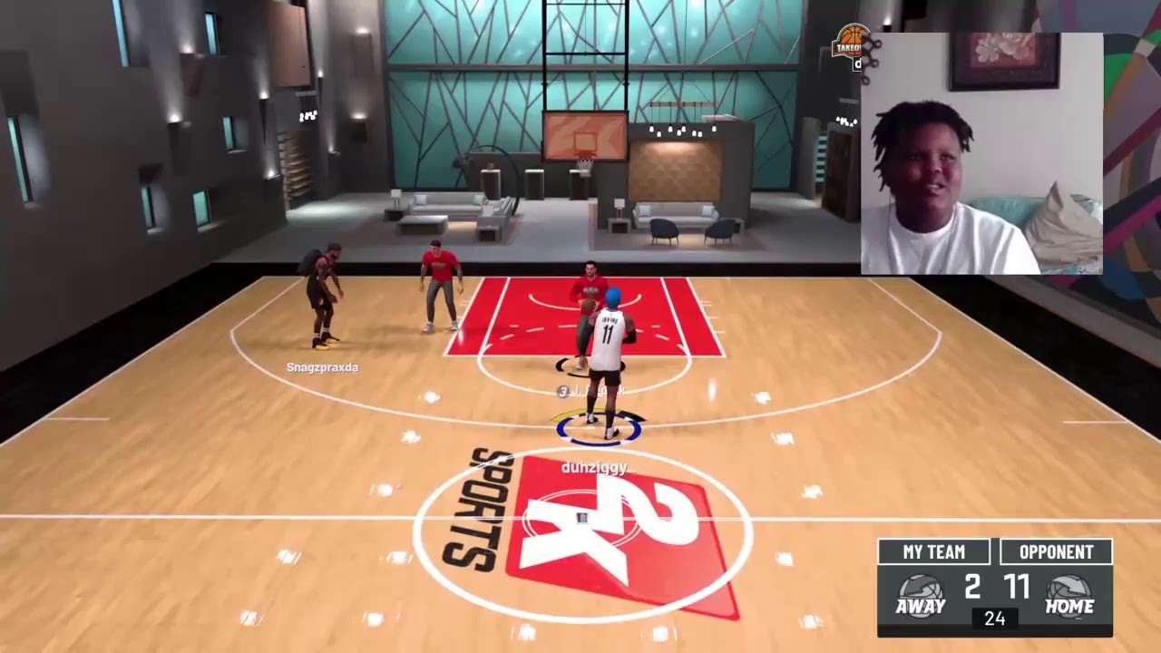 Playing 2k live - YouTube