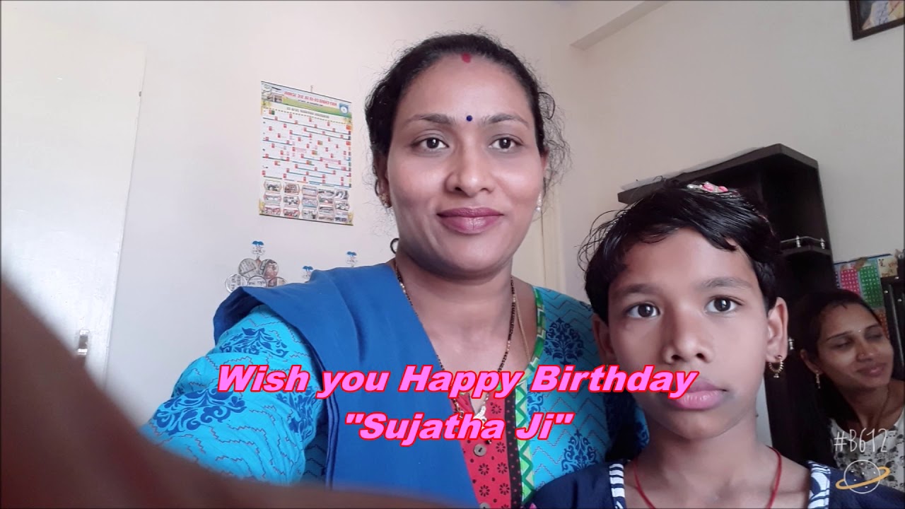 Sujatha Birth day song on sujatha - YouTube