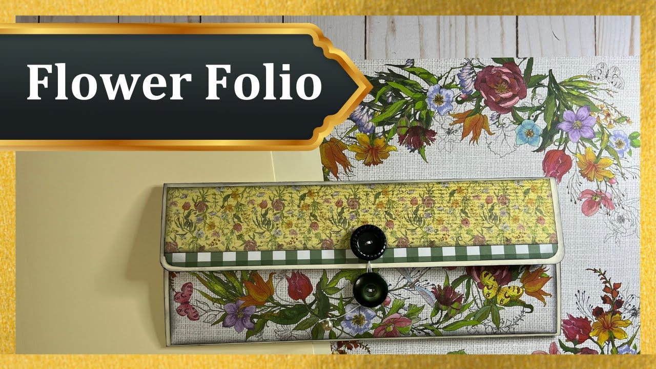 How To Make A File Folder Folio (Giveaway ended) - YouTube